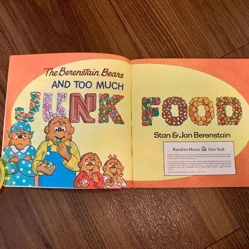 The Berenstain Bears And Too Much Junk Food