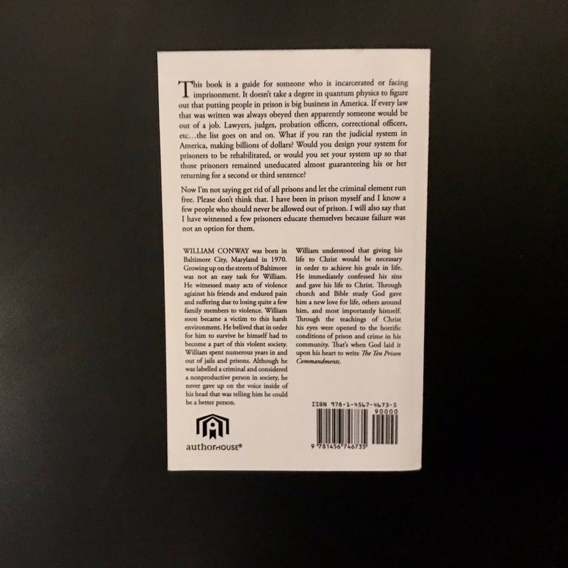 The Ten Prison Commandments by William R. Conway