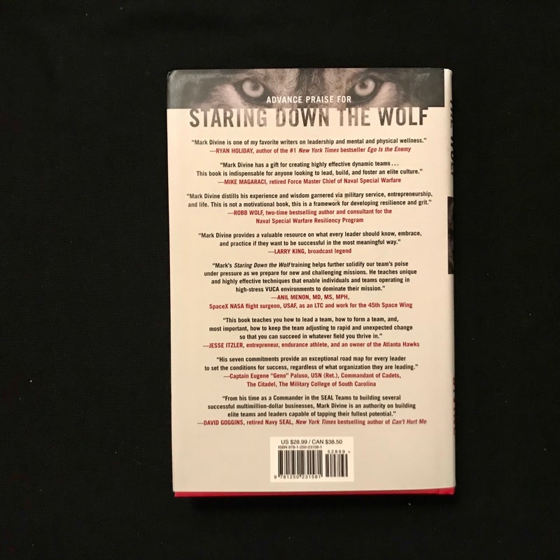 Staring down the Wolf by Mark Divine | Pangobooks