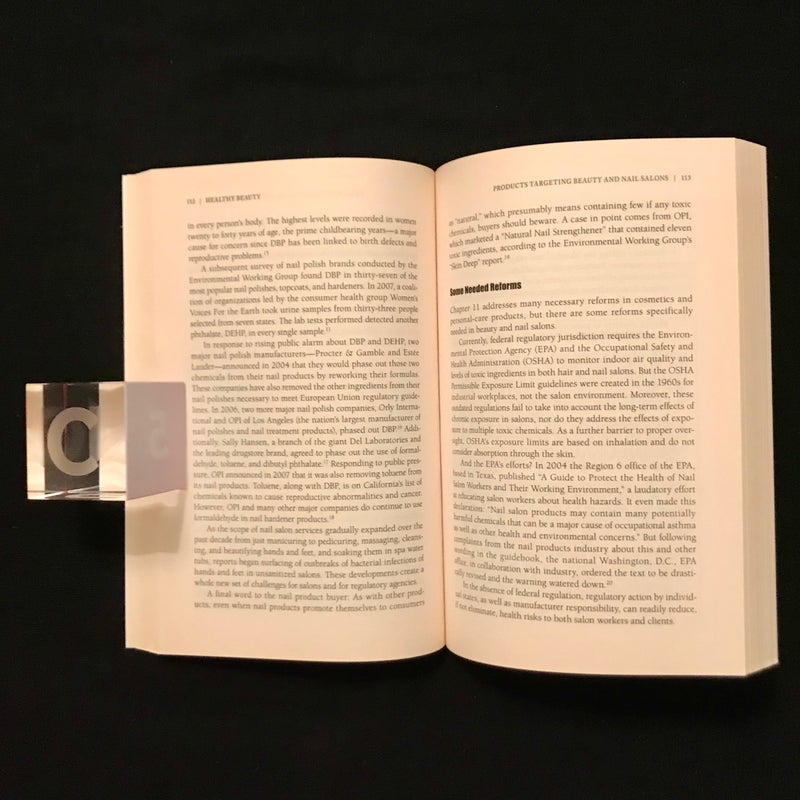 Healthy Beauty by Samuel S. Epstein, Randall Fitzgerald