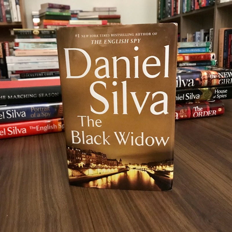 SIGNED—The Black Widow by Daniel Silva, Hardcover | Pangobooks