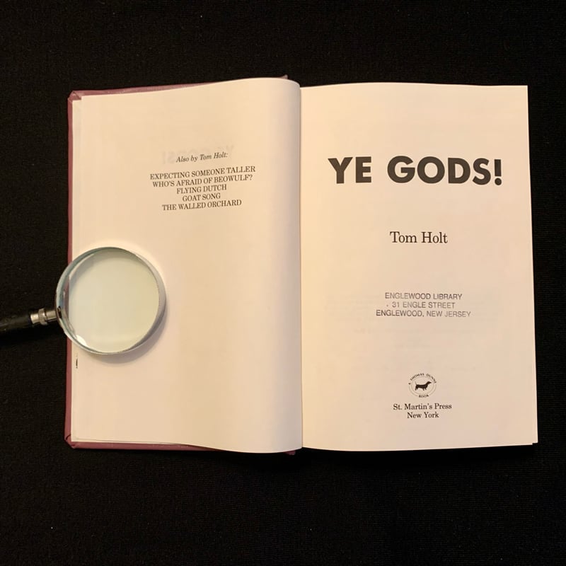 Ye Gods! by Tim Holt, Hardcover | Pangobooks