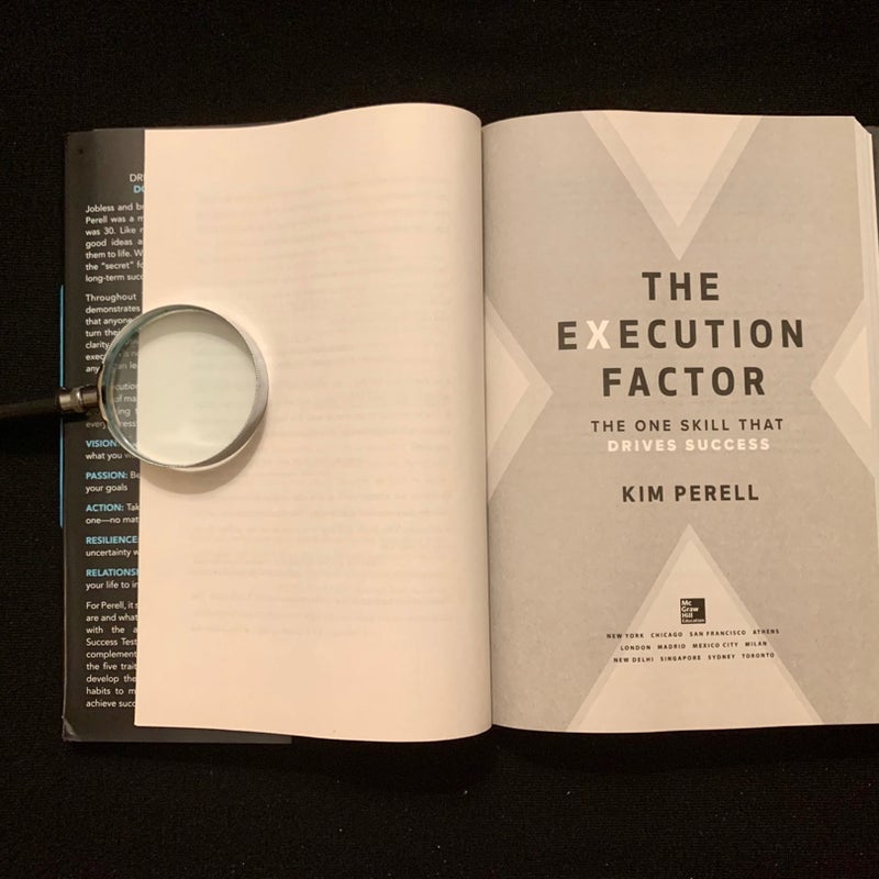 The Execution Factor: the One Skill That Drives Success by Kim Perell