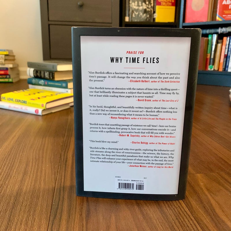 Why Time Flies by Alan Burdick, Hardcover | Pangobooks