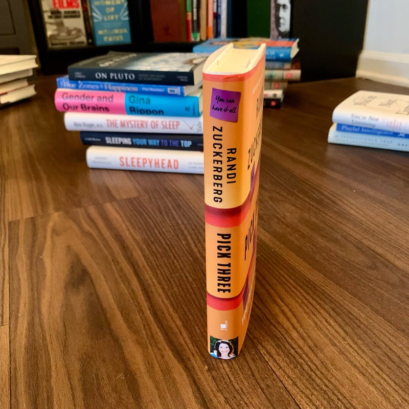 Pick Three by Randi Zuckerberg, Hardcover | Pangobooks