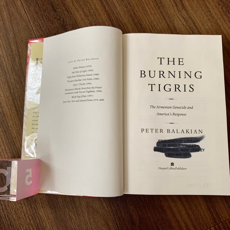The Burning Tigris by Peter Balakian