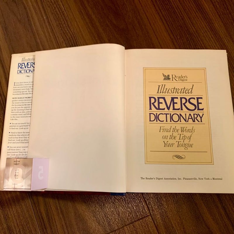 Illustrated Reverse Dictionary by Reader's Digest Editors