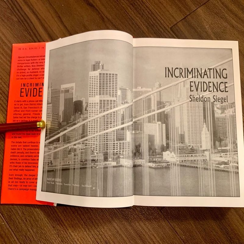 Incriminating Evidence by Sheldon Siegel