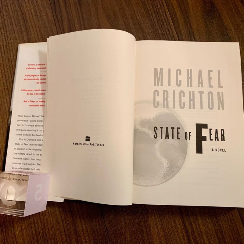 State of Fear by Michael Crichton, Hardcover | Pangobooks