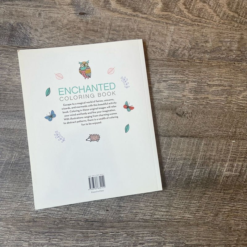 Enchanted Coloring Book by Nina Tara