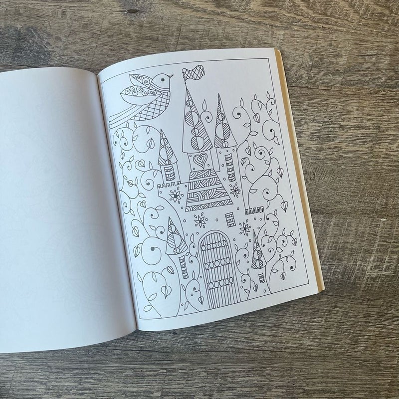 Enchanted Coloring Book by Nina Tara