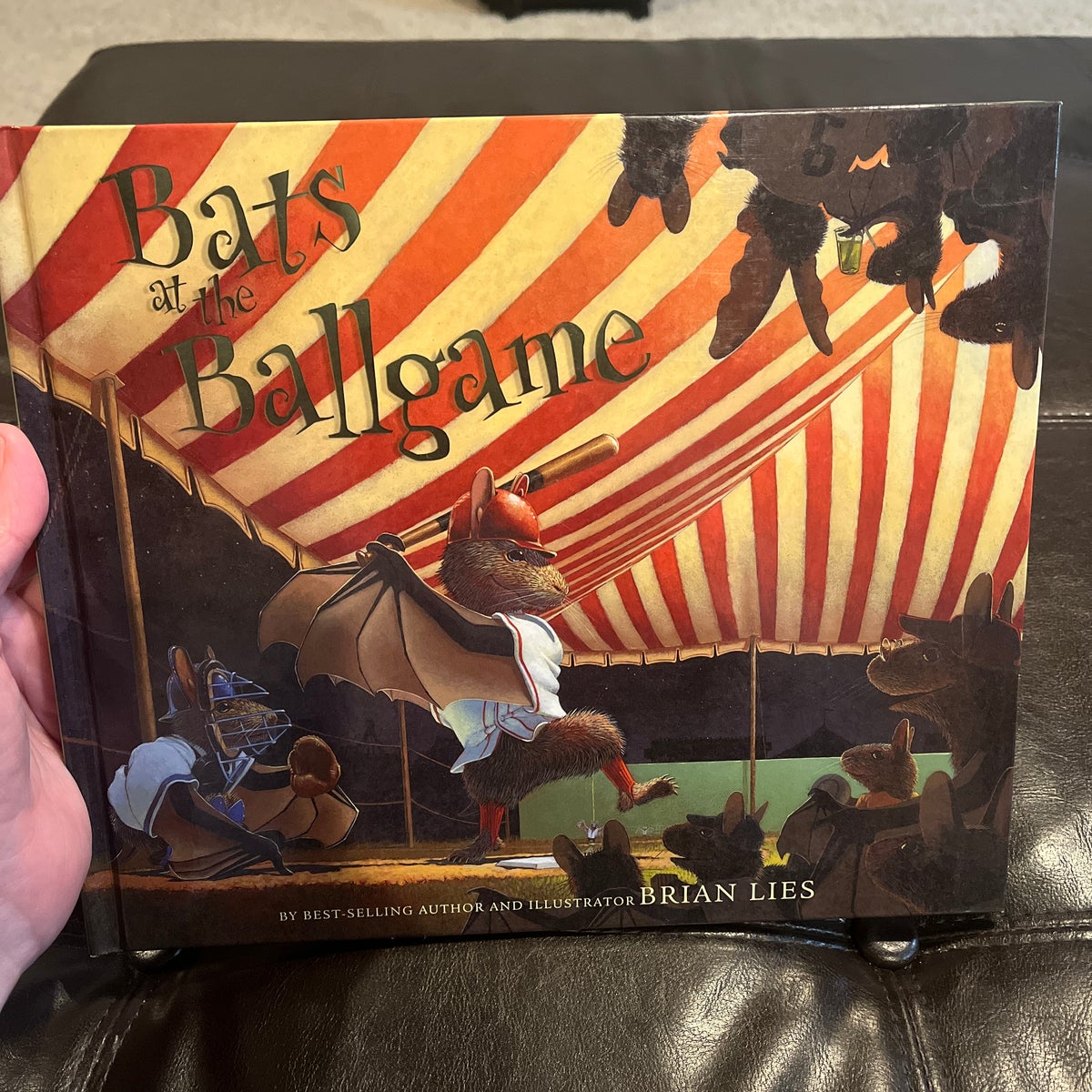 Bats at the Ballgame by Brian Lies
