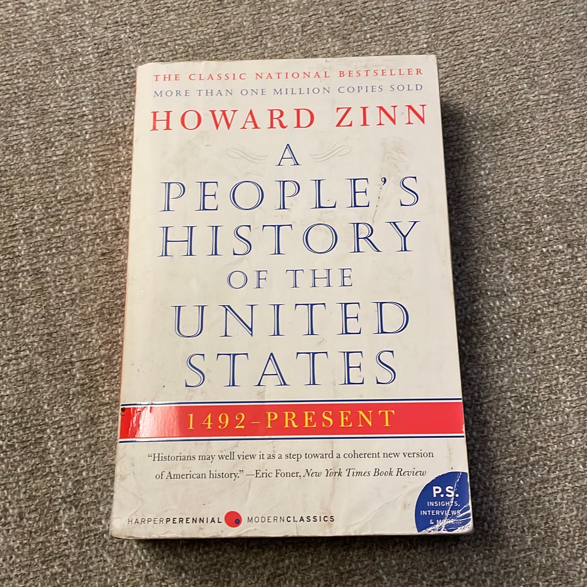 A People's History of the United States by Howard Zinn