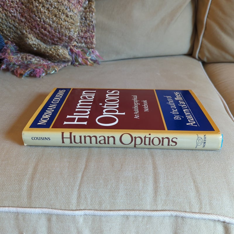 Human Options by Norman Cousins, Hardcover | Pangobooks