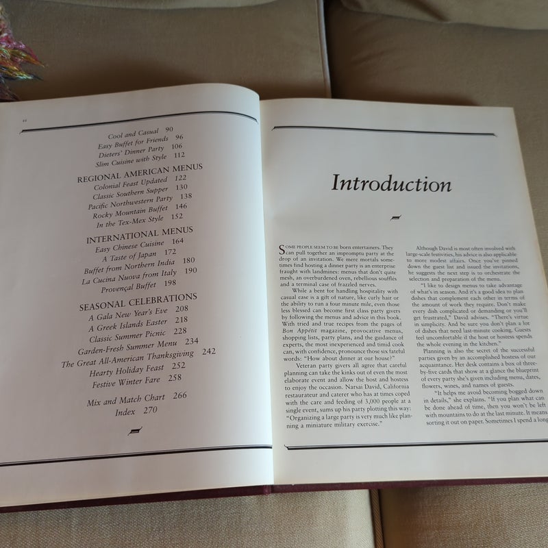 The Bon Appetit Dinner Party Cookbook by Bon Appetit Magazine Editors