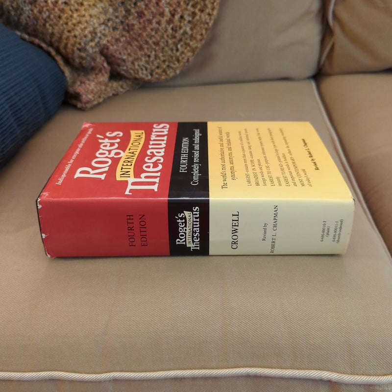 Roget International Thesaurus Index 5E by Robert L. Chapman