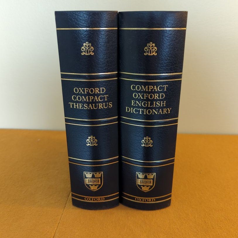Compact Oxford English Dictionary and Oxford Compact Thesaurus by ...