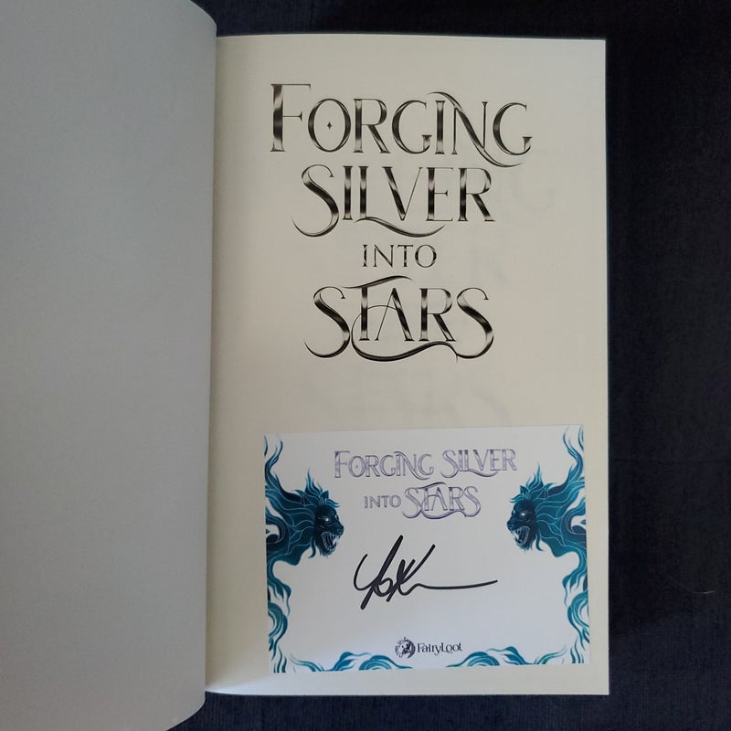 Fairyloot Forging Silver into Stars by Brigid Kemmerer, Hardcover ...