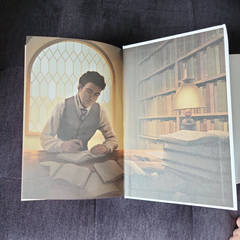 Fairyloot The Gilded Wolves Signed by Roshani Chokshi, Hardcover ...