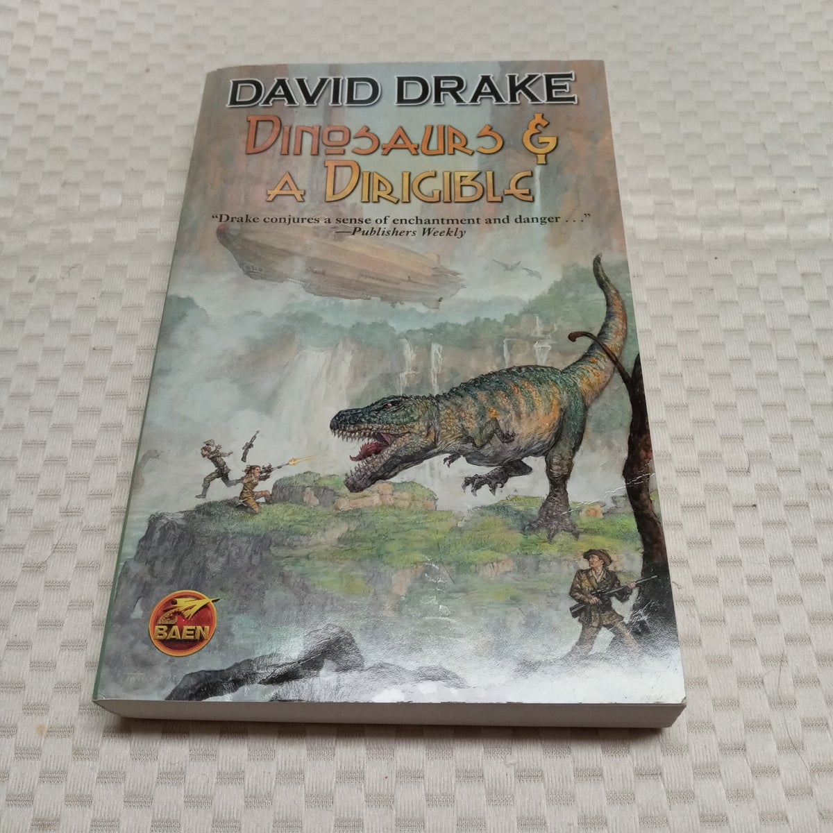 Dinosaurs and a Dirigible by David Drake