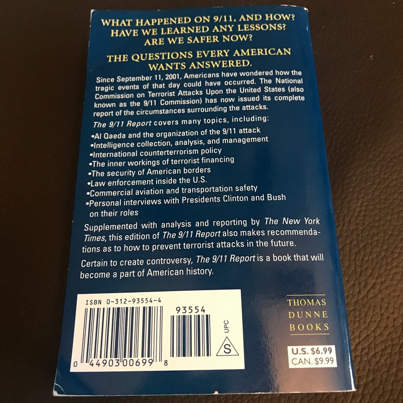 The 9/11 Commission Report by National Commission on Terrorist Attacks ...