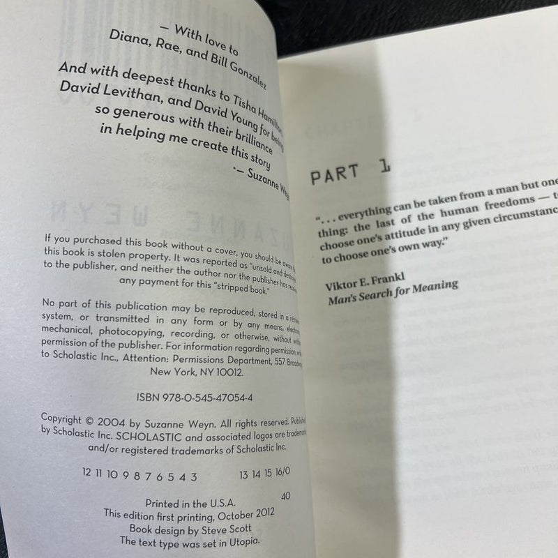 The Bar Code Tattoo by Suzanne Weyn