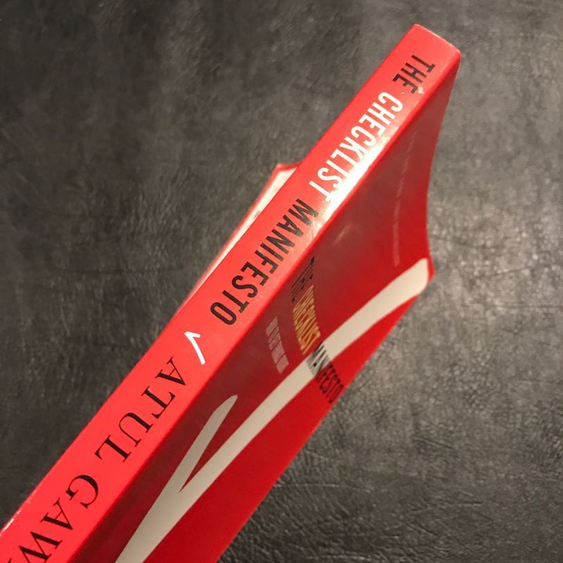 The Checklist Manifesto by Atul Gawande
