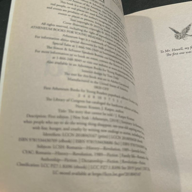 The Story That Cannot Be Told by J. Kasper Kramer