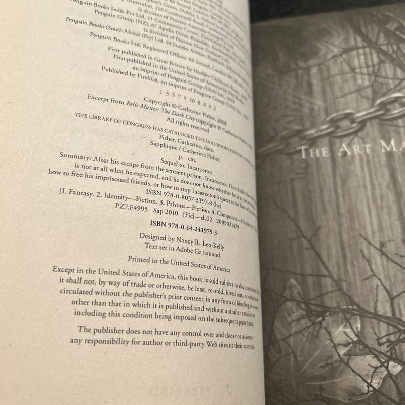 Sapphique by Catherine Fisher