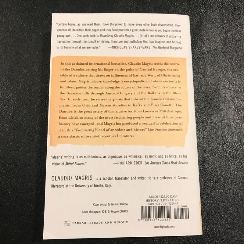 Danube by Magris CLAUDIO