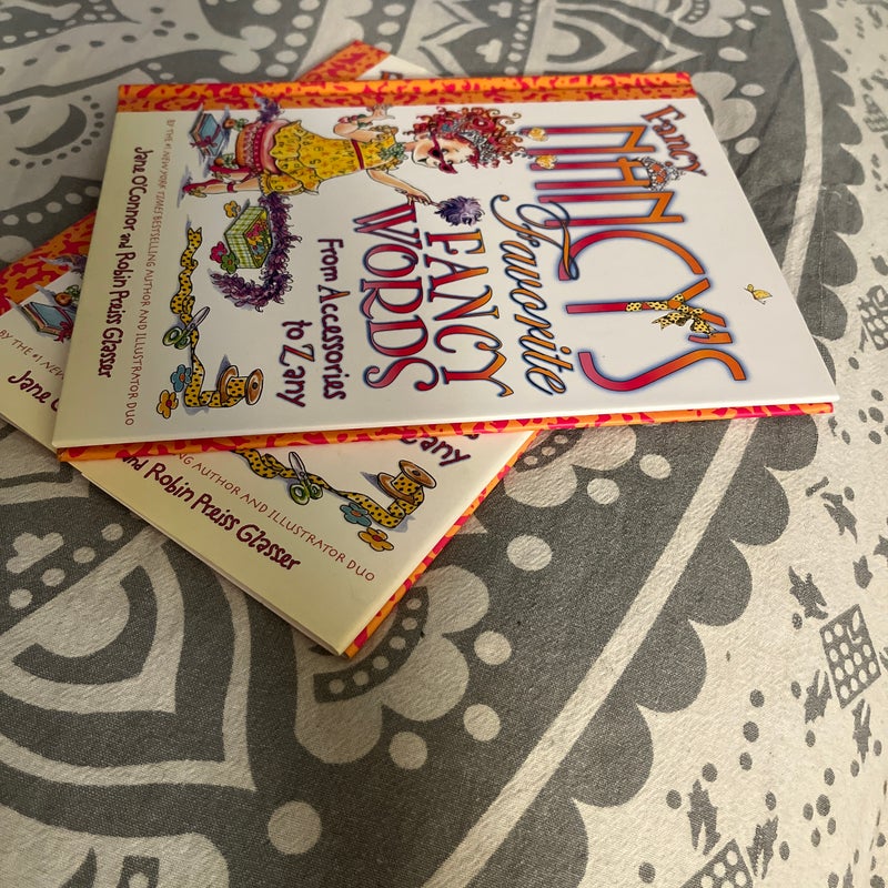 Fancy Nancy's Favorite Fancy Words by Jane O'Connor, Hardcover | Pango ...