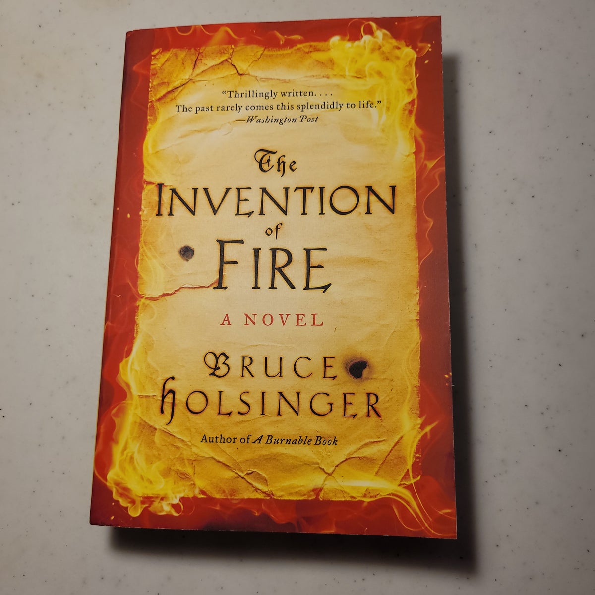 The Invention of Fire by Bruce Holsinger, Paperback | Pangobooks