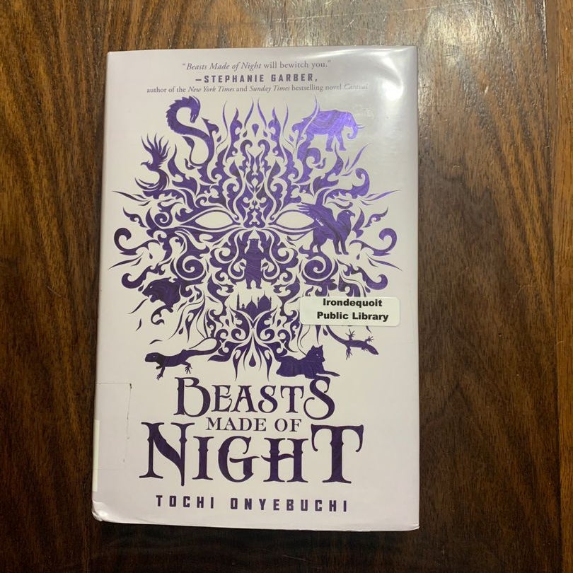 Beasts Made of Night by Tochi Onyebuchi Beasts Made of Night by Tochi Onyebuchi