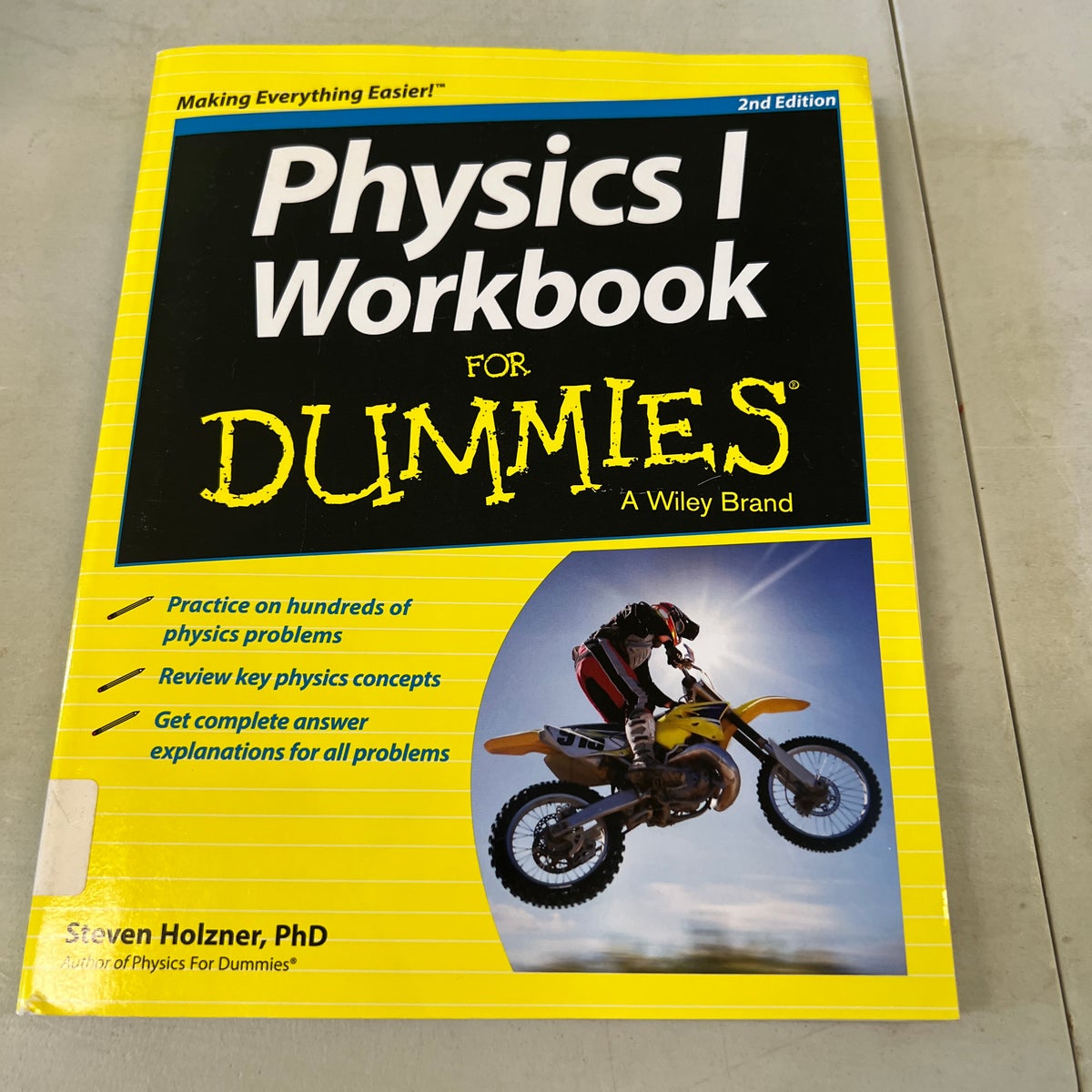 Physics I Workbook for Dummies by Steven Holzner, Paperback | Pangobooks