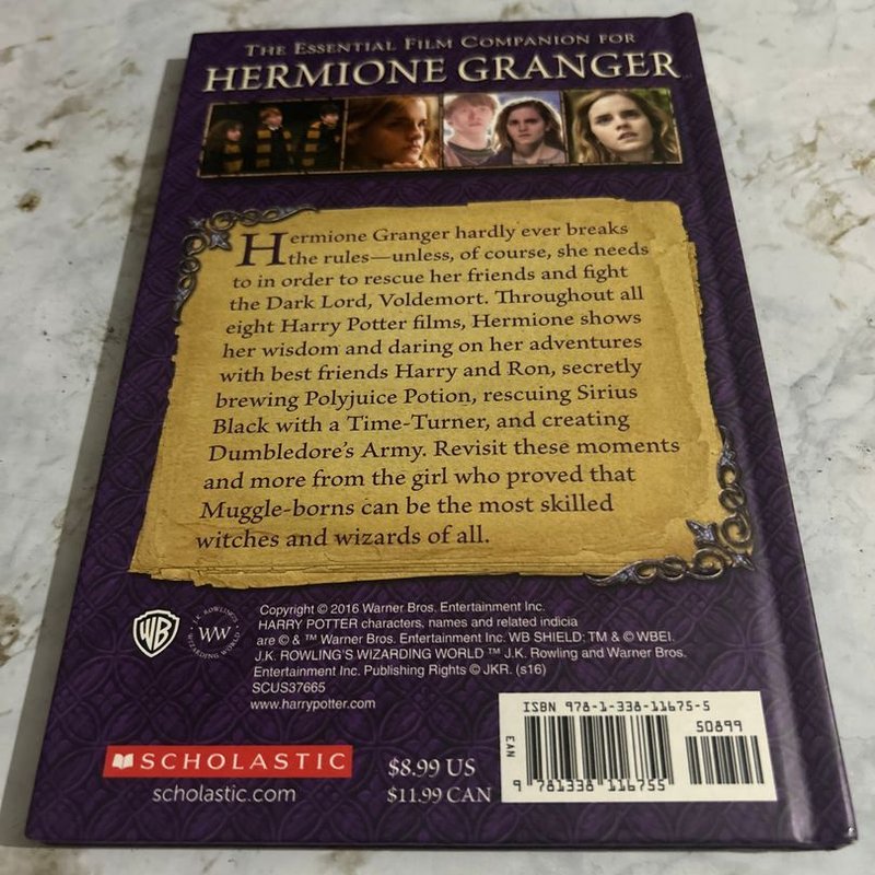 Harry Potter: Hermione Granger: Cinematic Guide by Felicity Baker