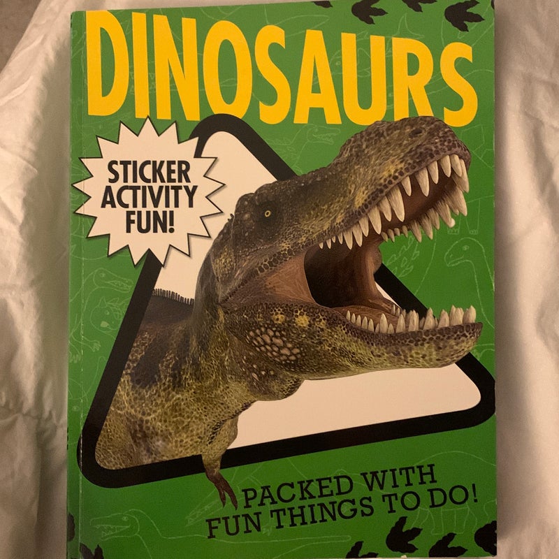 Dinosaurs Sticker Activity Fun by Jonathan Litton