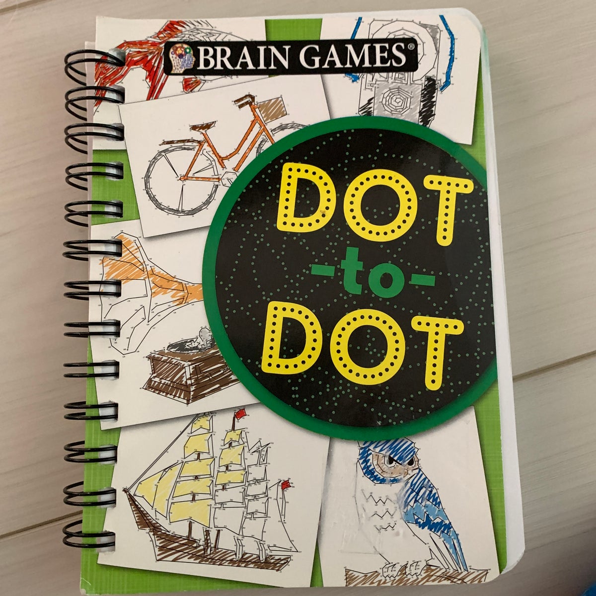 Mini Brain Games Dot to Dot 2 by Publications International Ltd. Staff