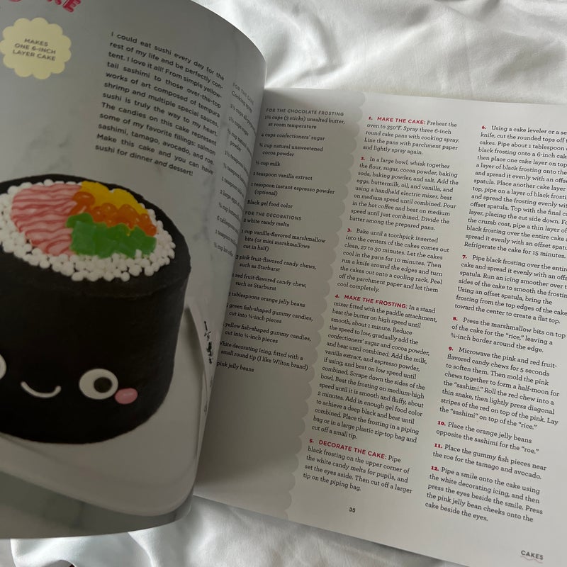 Kawaii Sweet World Cookbook By Rachel Fong