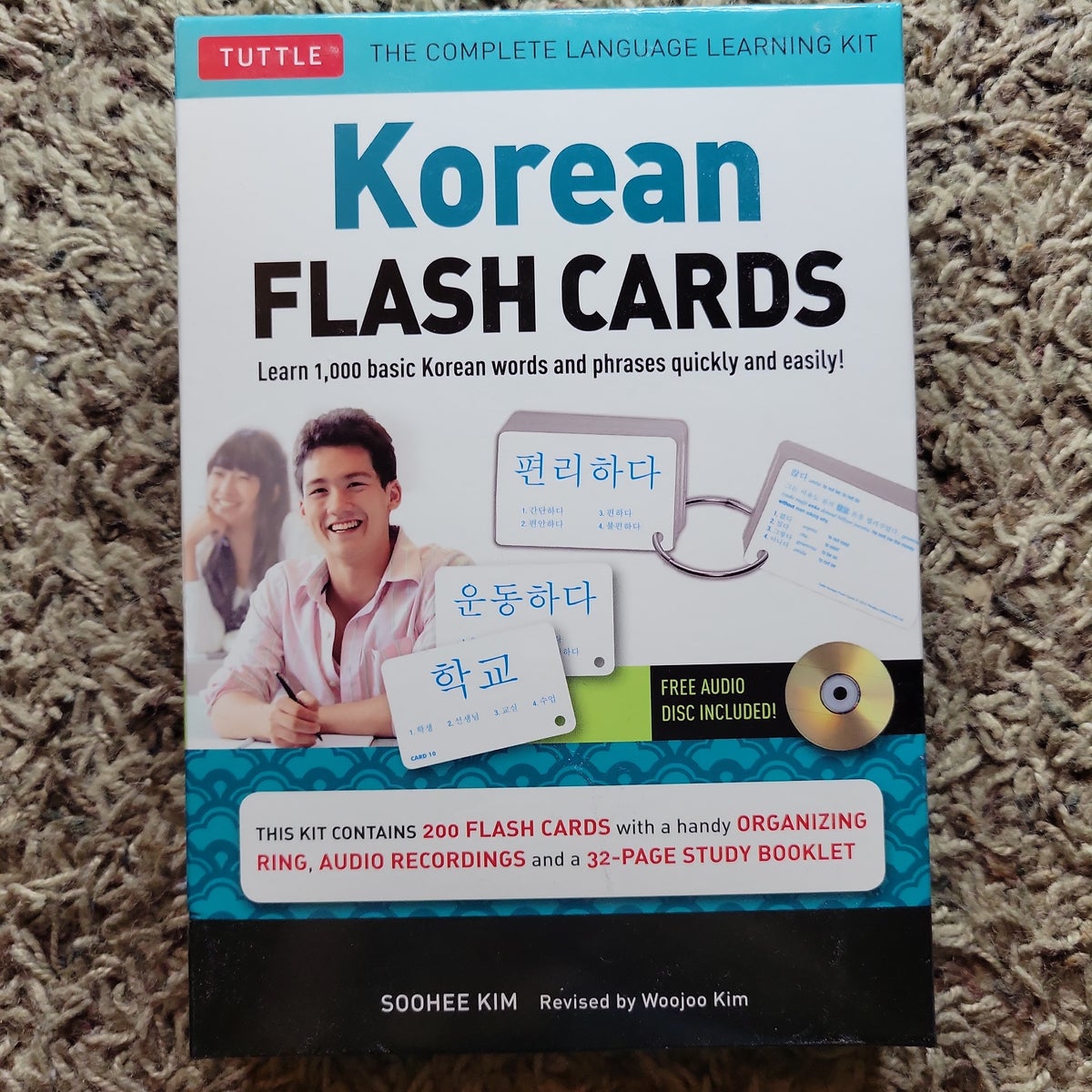 Korean Flash Cards Kit by Soohee Kim, Woojoo Kim