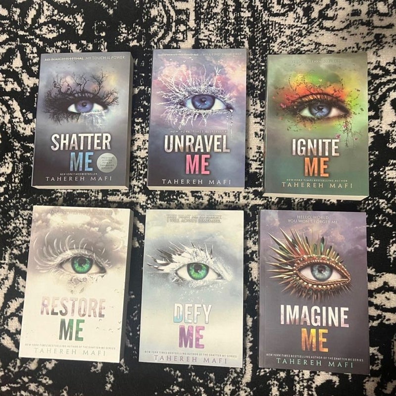 Shatter Me 6 Book Set Paperback Series NEW by Tahereh Mafi, Paperback ...