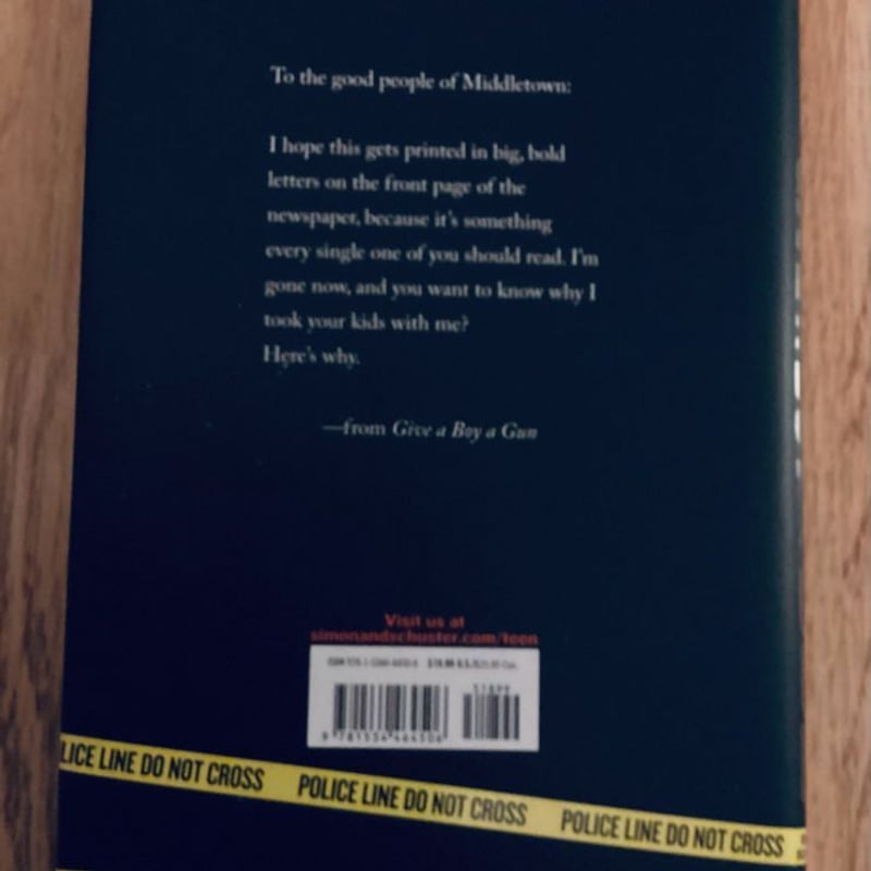 Give a Boy a Gun by Todd Strasser, Hardcover | Pangobooks