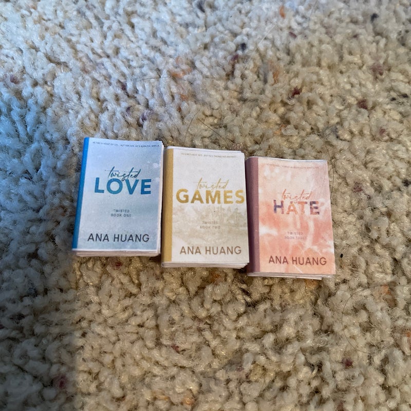 Twisted Series Mini Books (NOT REAL BOOKS) by Ana Huang, Paperback ...
