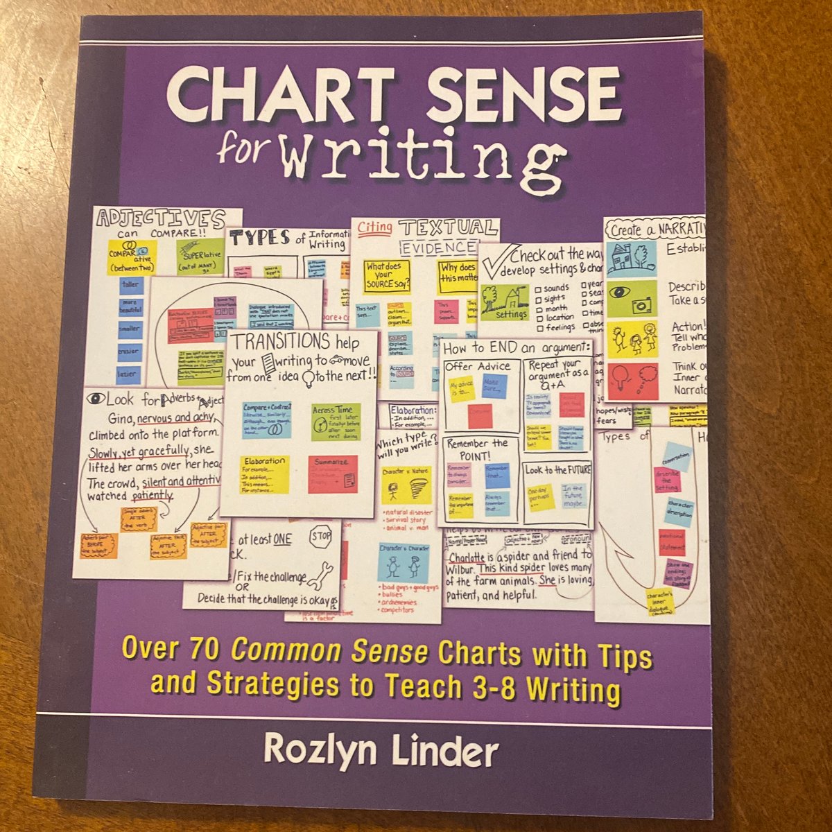 Chart Sense for Writing by Rozlyn Linder
