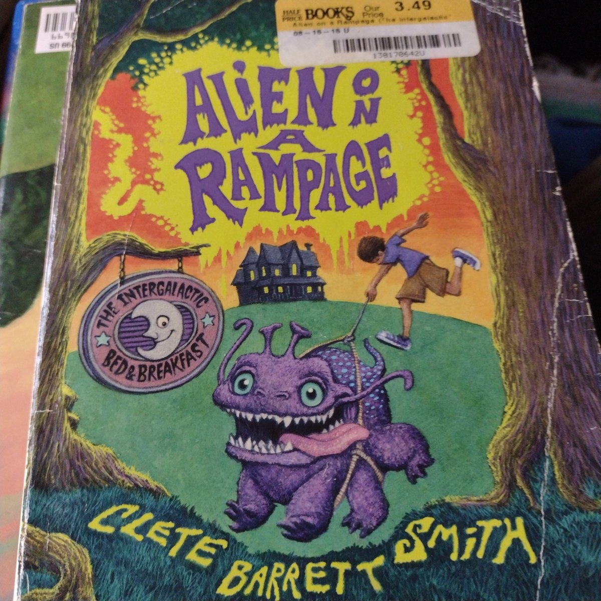 Alien on a Rampage by Clete Barrett Smith