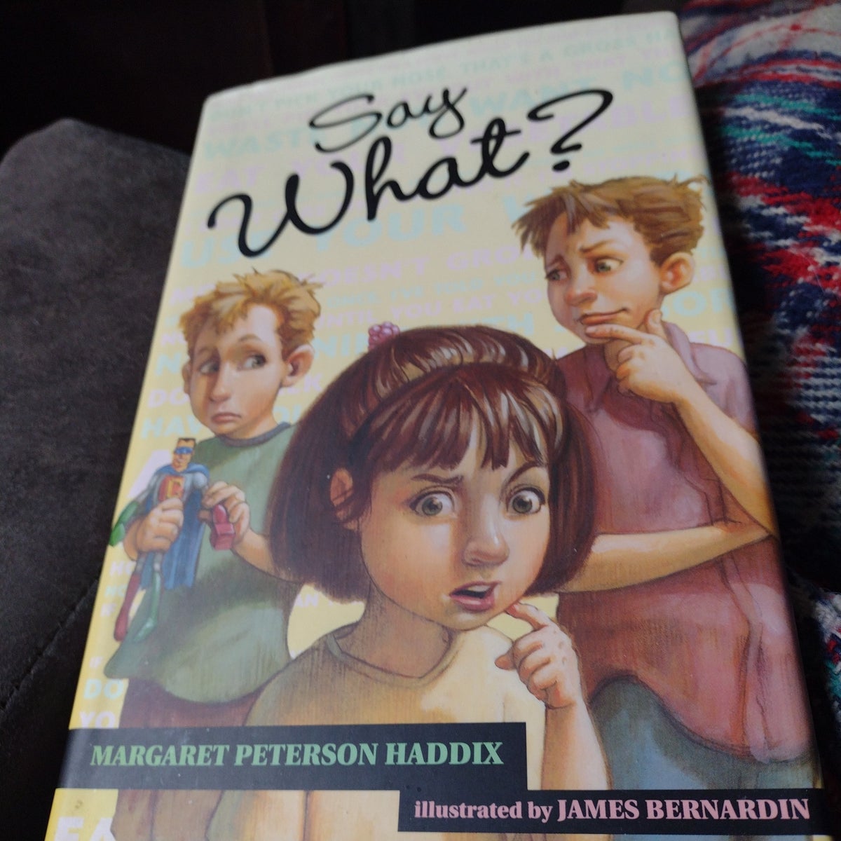 Say What? by Margaret Peterson Haddix | Pangobooks