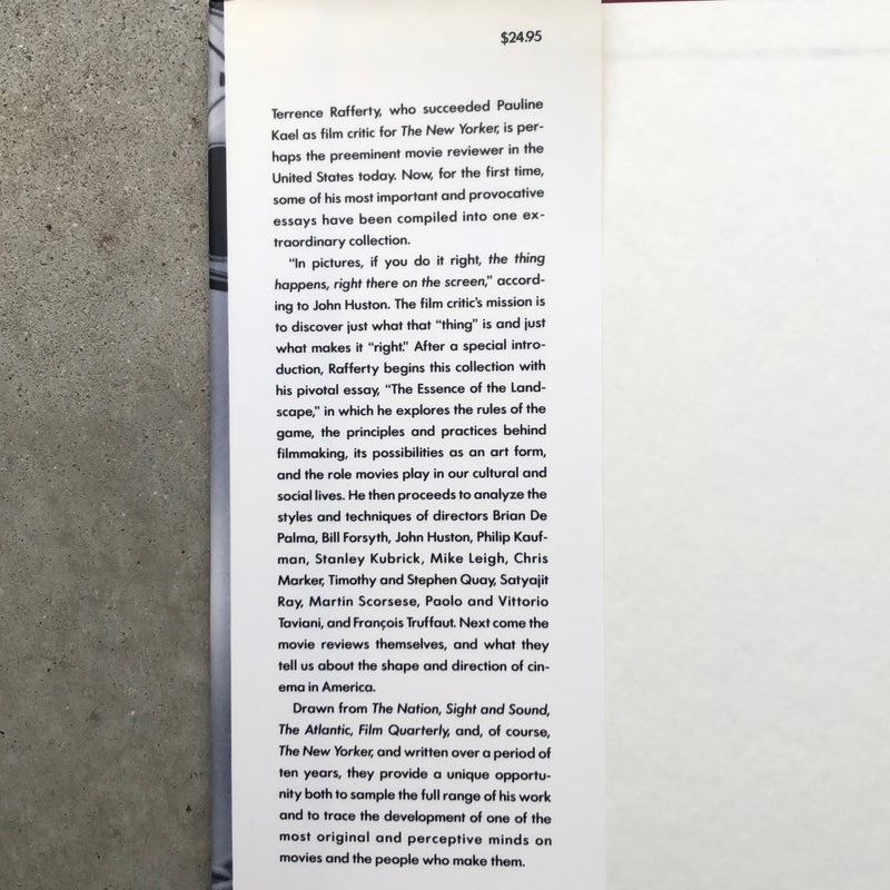 The Things Happens by Terrence Rafferty, Hardcover | Pangobooks