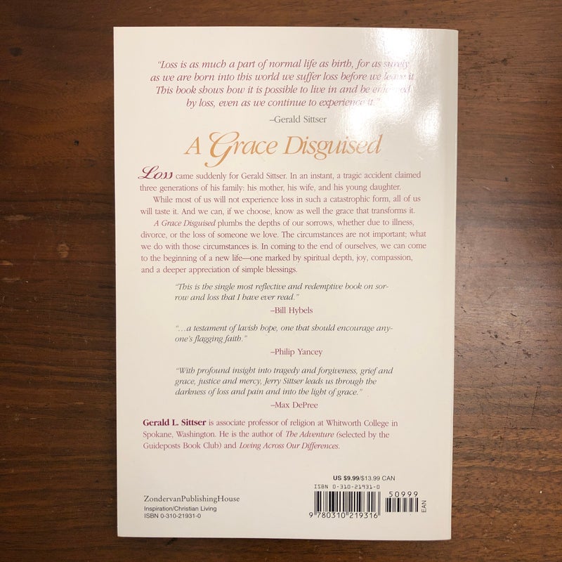 A Grace Disguised by Gerald L. Sittser, Paperback | Pango Books