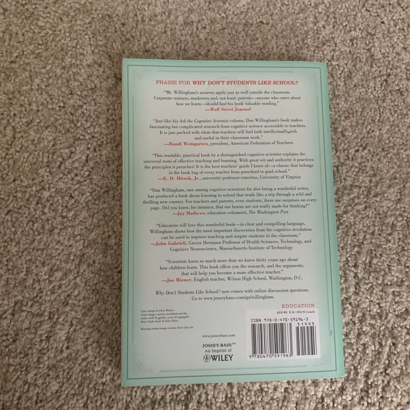 Why Don't Students Like School? by Daniel T. Willingham