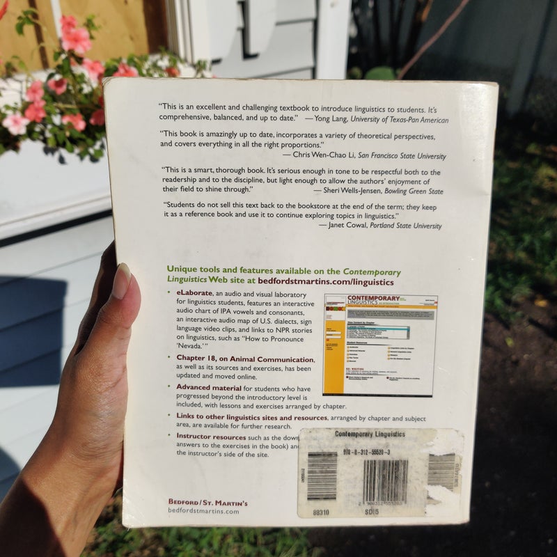 Contemporary Linguistics by William O'Grady; John Archibald; Mark ...