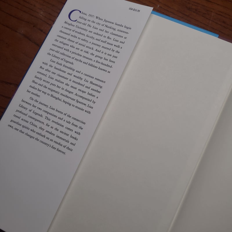 The Library of Legends (BOTM) by Janie Chang, Hardcover | Pangobooks